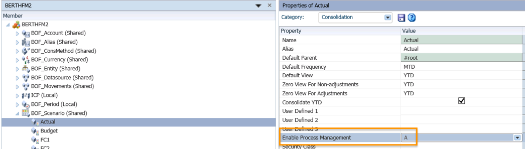 Workflow planning in Oracle HFM - Swap Support