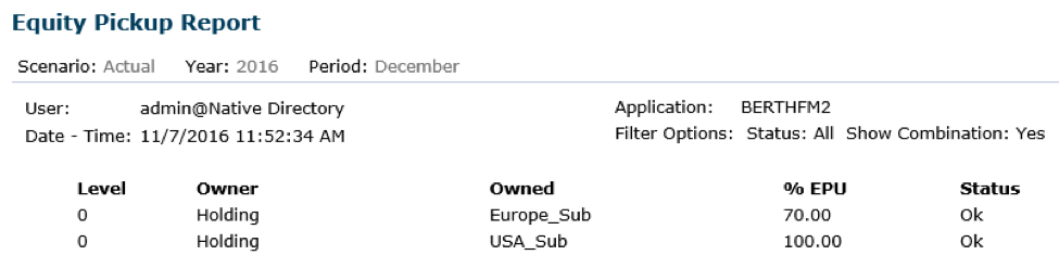 How does Equity Pick Up work in Oracle HFM? Part 2 - Swap Support