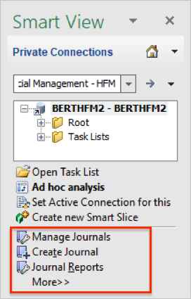 Journals & Oracle Smart View - How to use this handy tool